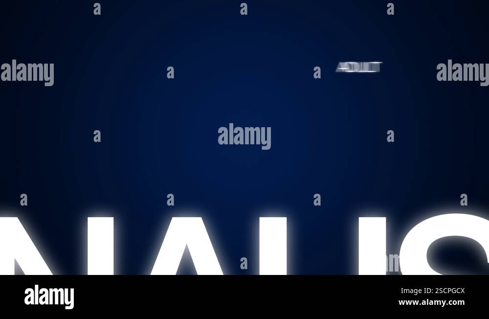 Nausea animated word cloud. Kinetic typography Stock Video Footage - Alamy