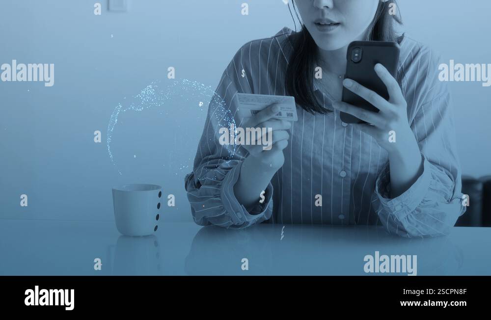 Financial technology concept. Fintech. Fin Tech Stock Video Footage - Alamy