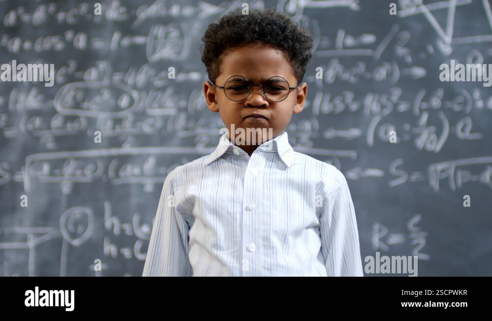 Smart cute boy thinking math Stock Videos & Footage - HD and 4K Video ...