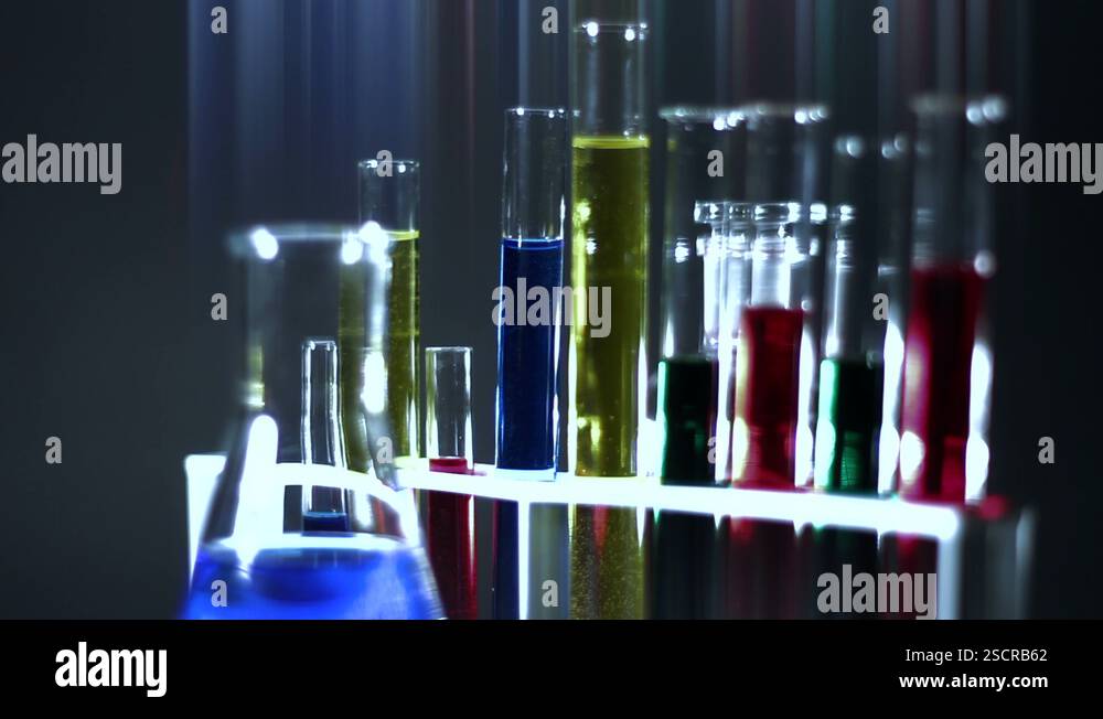 Laboratory CSI Concept rotating 13 stylized Stock Video Footage - Alamy