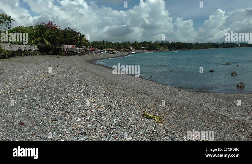 Vista Veranda Beach in San jose on Panay island in Philippines Stock ...