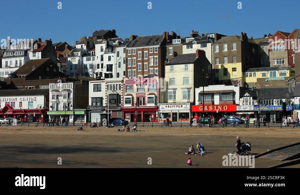 Scarborough seafront beach Stock Videos & Footage - HD and 4K Video ...