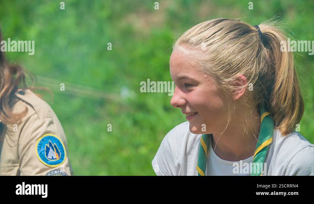 Girl scout Stock Videos & Footage - HD and 4K Video Clips - Alamy