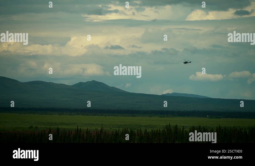 AH-64 Apache helicopter flying during close air support exercise Red ...