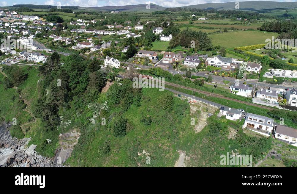Historic Electric Tram (Manx Electric Railway). Laxey, Isle of Man ...