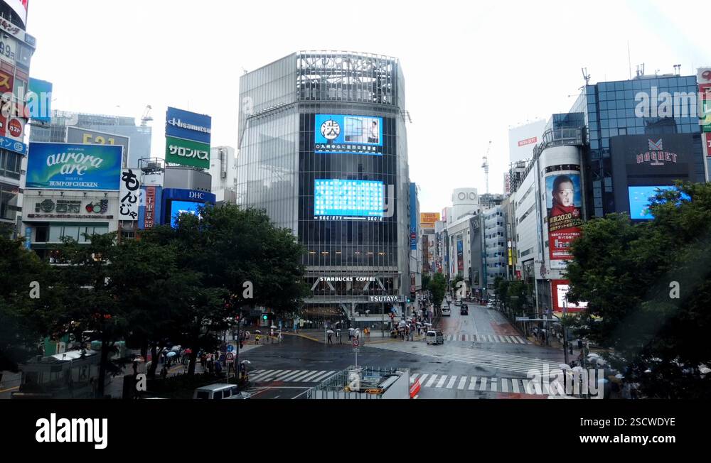 Shibuya, Tokyo time lapse footage Stock Video Footage - Alamy