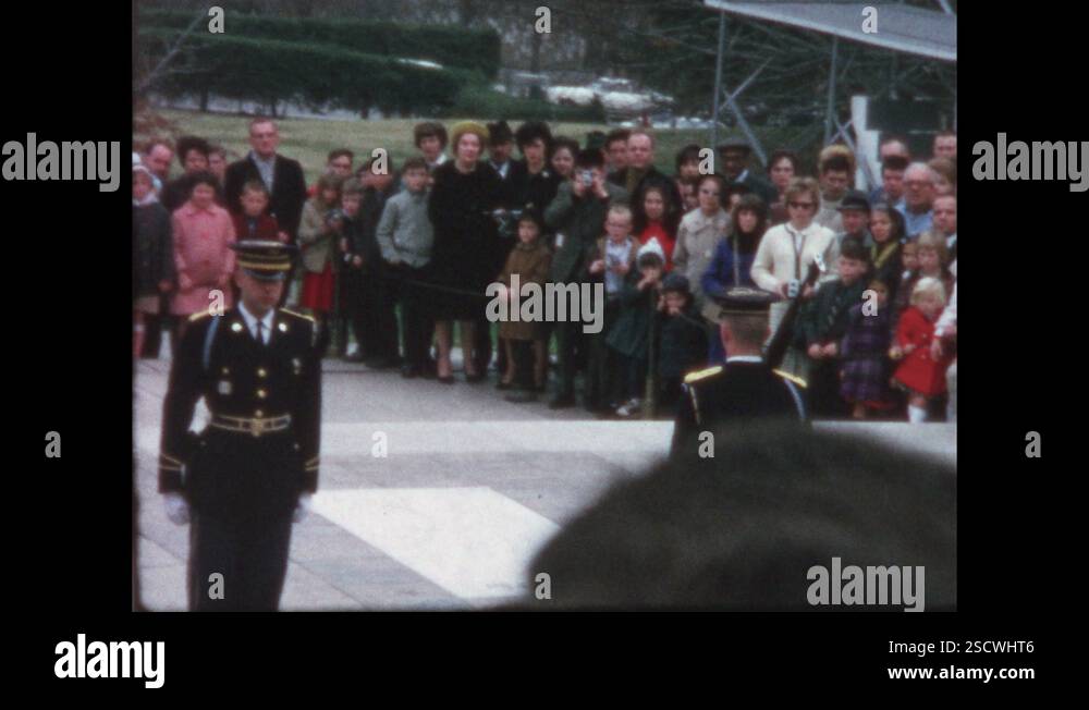 1970s: UNITED STATES: military men perform memorial service. People ...