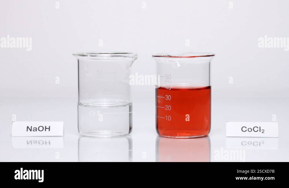 Cobalt hydroxide precipitate formed Stock Videos & Footage - HD and 4K ...