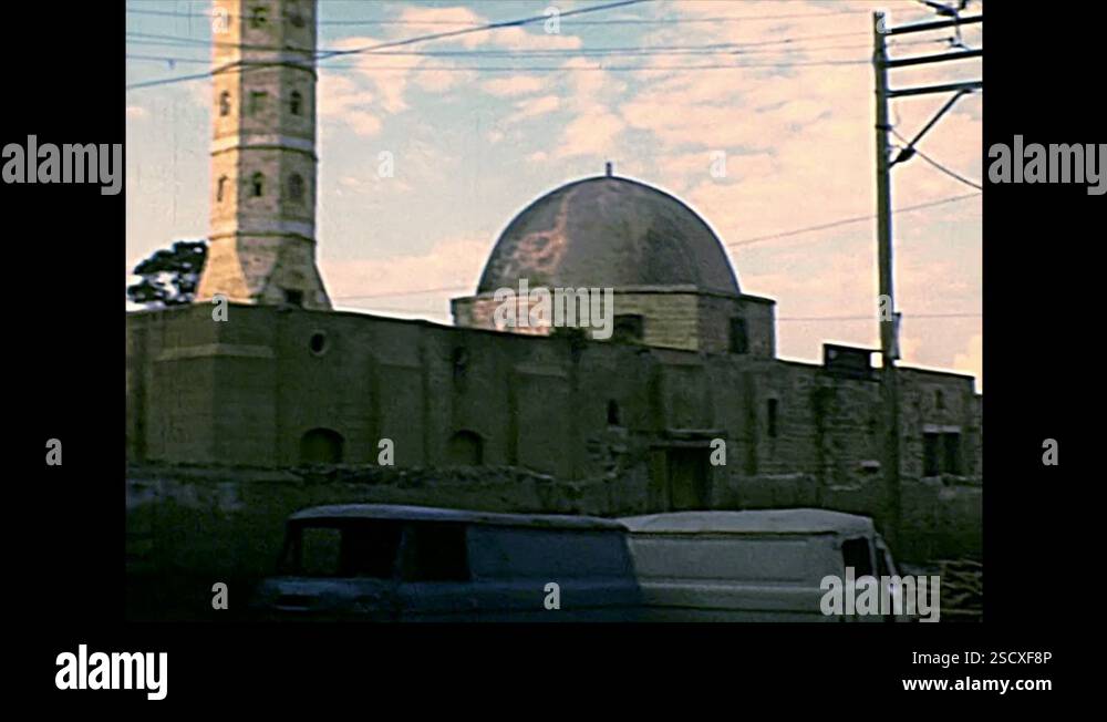 Archival Great Mosque of Gaza Stock Video Footage - Alamy