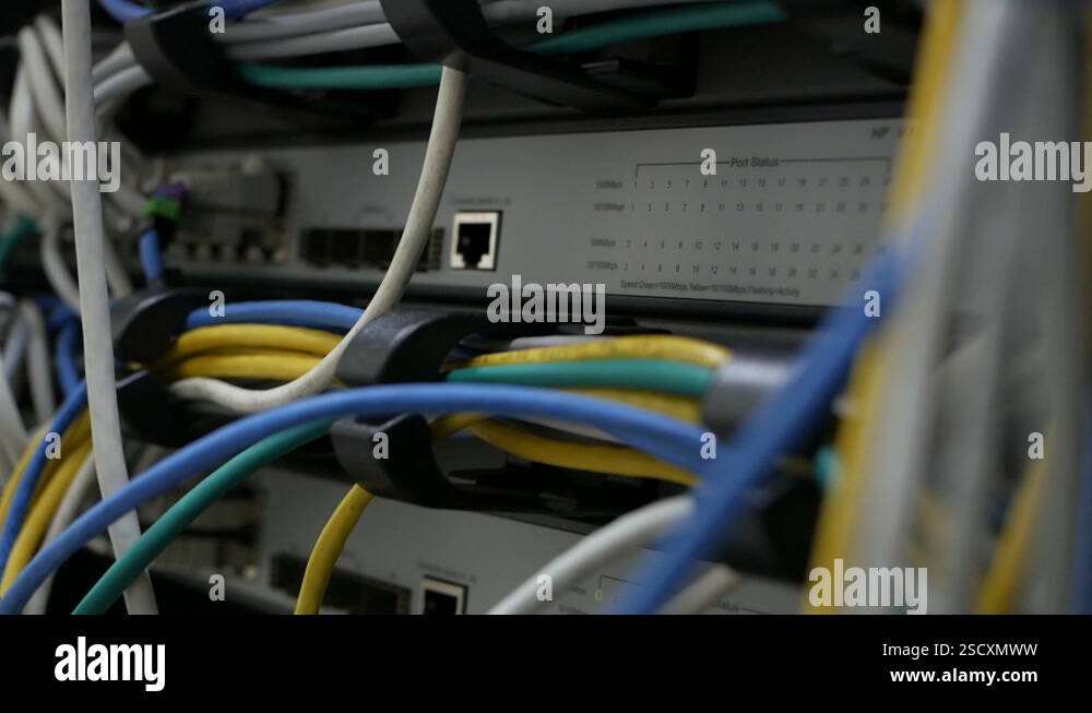 Network ethernet active switch Stock Videos & Footage - HD and 4K Video ...