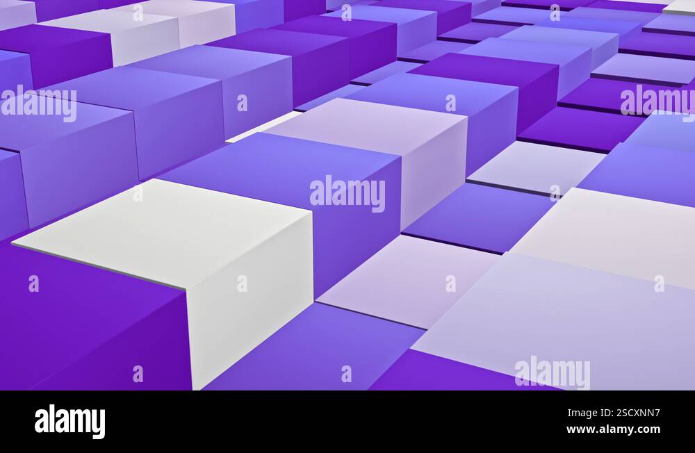 Digital cube abstract background loop Stock Video Footage - Alamy