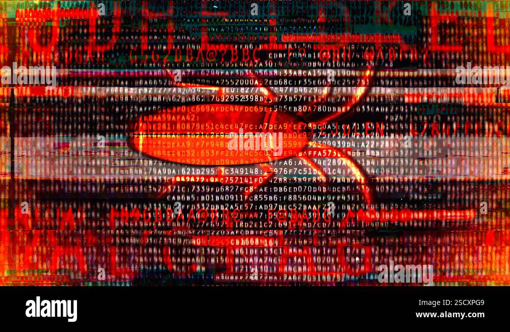 Computer bug, system corrupt, pc infection, failure, hacking, malware, spyware Stock Video ...