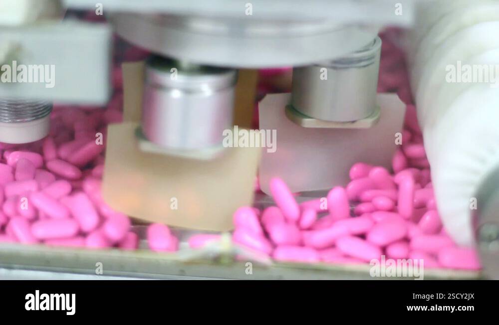Pill Packaging Machine Stock Video Footage - Alamy