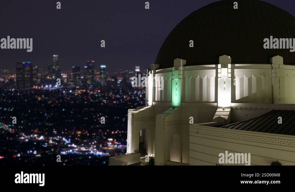 Timelapse Griffith Park landscape Stock Video Footage - Alamy