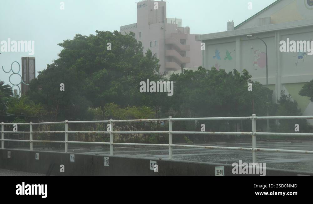 Wind And Rain Increase In Strength As Tropical Storm Heads Toward Land ...