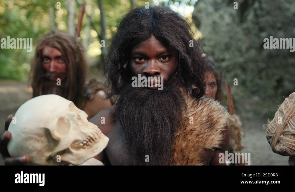 Neanderthal and human skull Stock Videos & Footage - HD and 4K Video ...