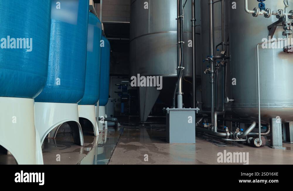 Industrial water purification and filtration equipment steel tanks or ...