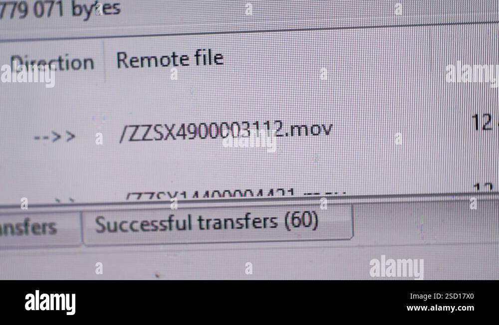 screen of a modern digital device that displays file upload or download ...