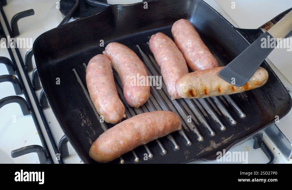 Traditional pork british sausages Stock Videos & Footage - HD and 4K ...