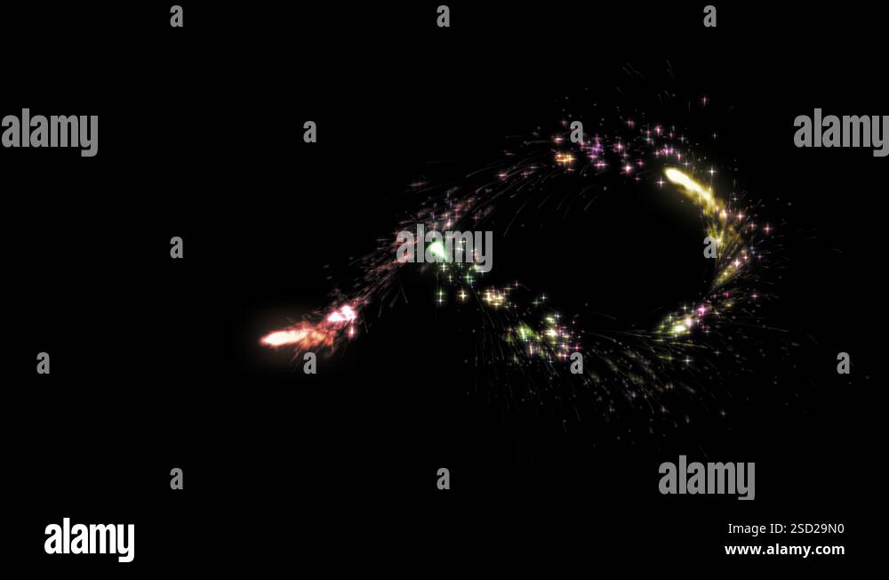 magic wisp bolts infinity rainbow overlay particle loopable motion ...