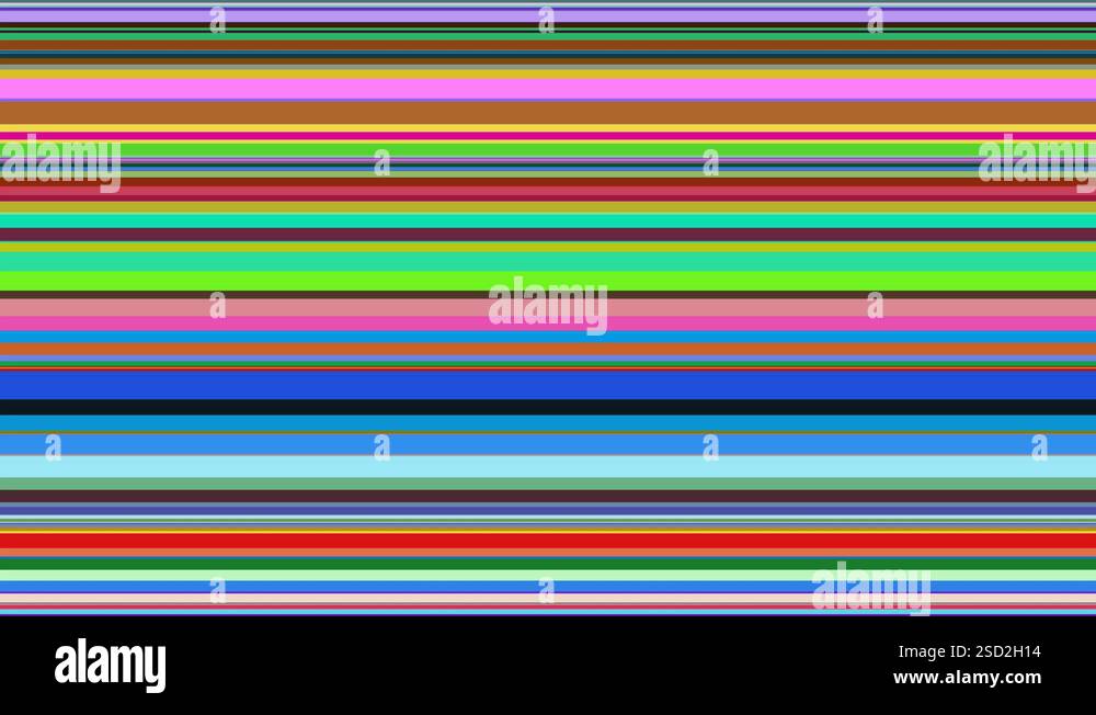 Endless Loop of 8-Bit Color Palette Random Filling Frame Retro Computer ...