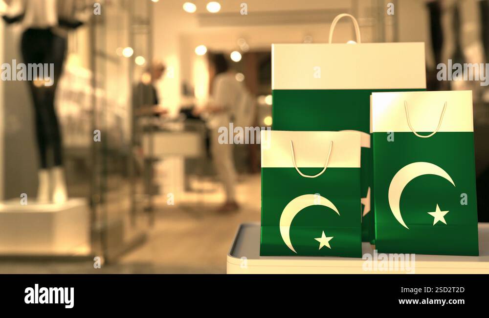 Flag of Pakistan on the computer keyboard. Retail related clip Stock ...