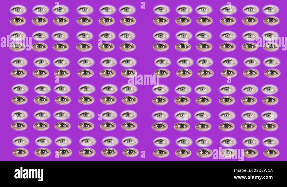 A lot of eyes. Two types of female eyes. A background of the eyes. Eyes ...