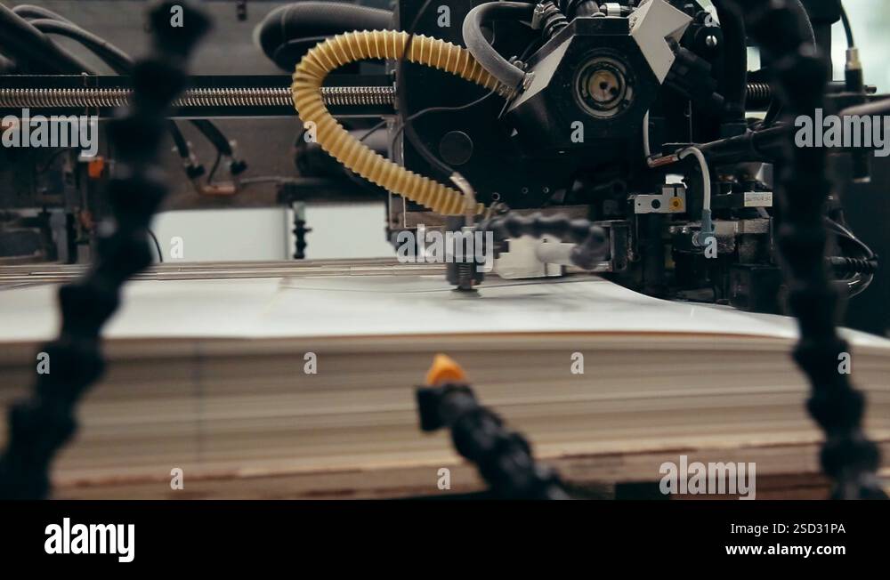 Print plant factory newspaper printing Stock Videos & Footage - HD and ...
