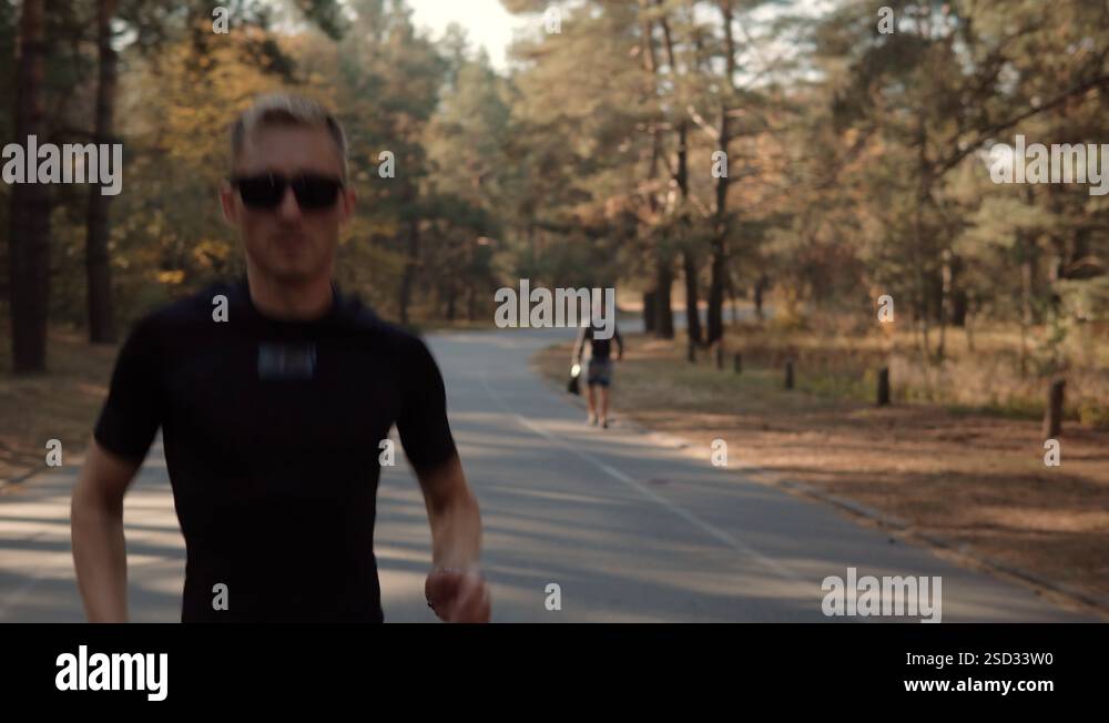 Runner Athlete Legs Running And Jogging.Triathlon Triathlete Running ...