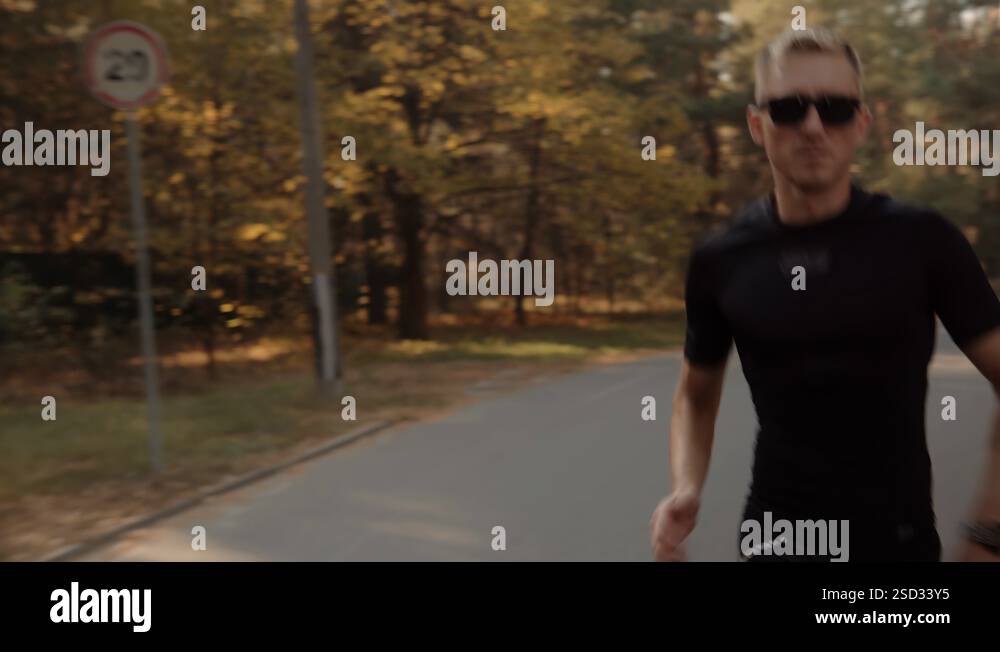 Runner Athlete Legs Running And Jogging.Triathlon Triathlete Running ...