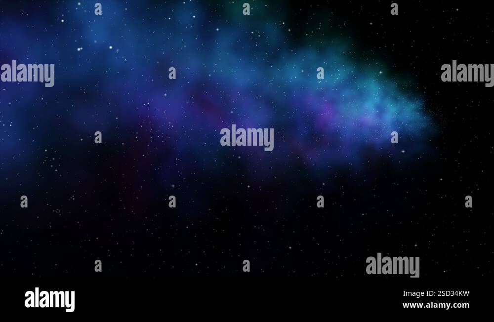 Abstract background flying pass through the milky way galaxy Stock ...