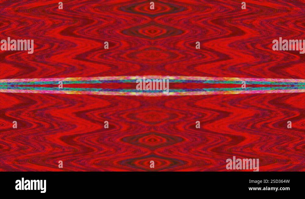 Fantastic natural light distortions. Bad tv glitch, damaged monitor ...