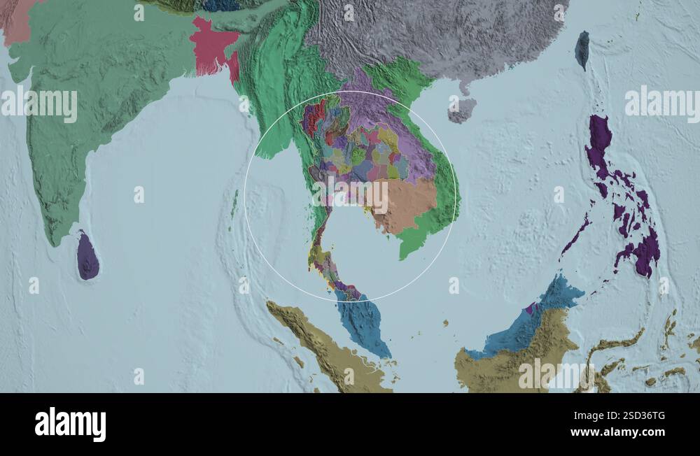 Lamphun province map Stock Videos & Footage - HD and 4K Video Clips - Alamy