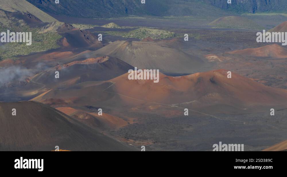 Summit view at Haleakala Volcano Crater National Park,Maui,Hawaii,USA ...