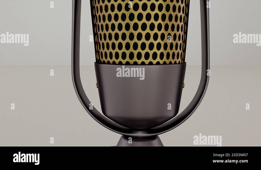 Retro microphone on stand Stock Videos & Footage - HD and 4K Video ...