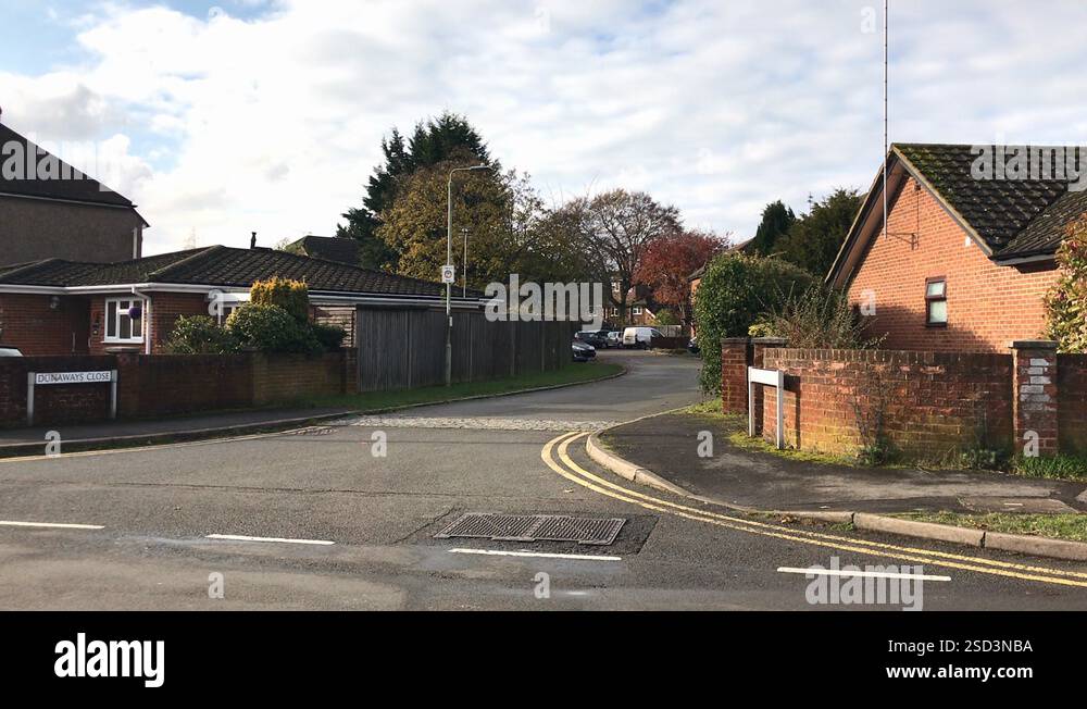 Typical Suburbs - England Stock Video Footage - Alamy