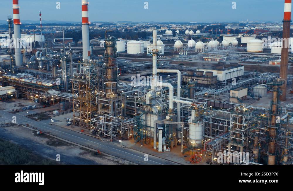 Petrochemical complex storage tanks Stock Videos & Footage - HD and 4K ...