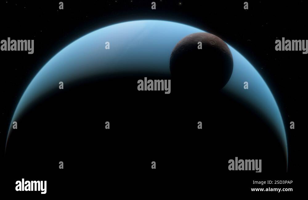 Uranus - planets of the Solar system in high quality. Cinematic ...