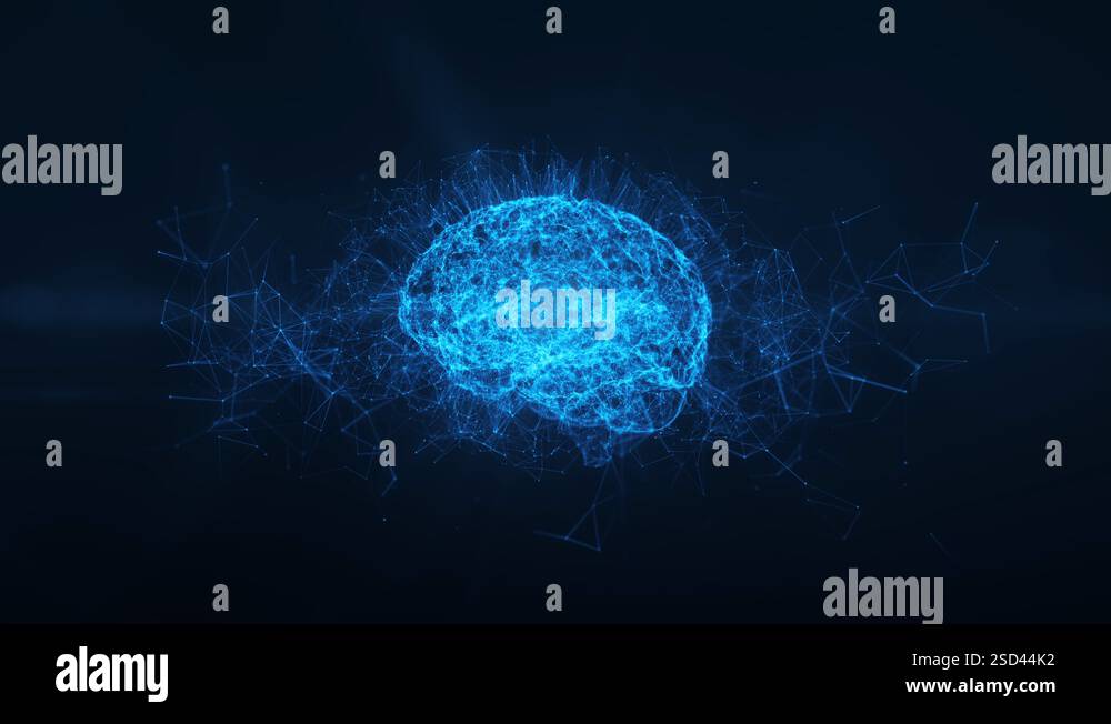 Digital Brain AI Artificial Intelligence Deep Data Machine Learning ...