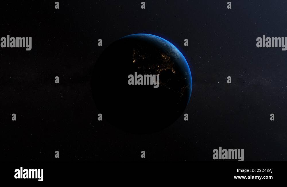 earth globe spinning Stock Video Footage - Alamy