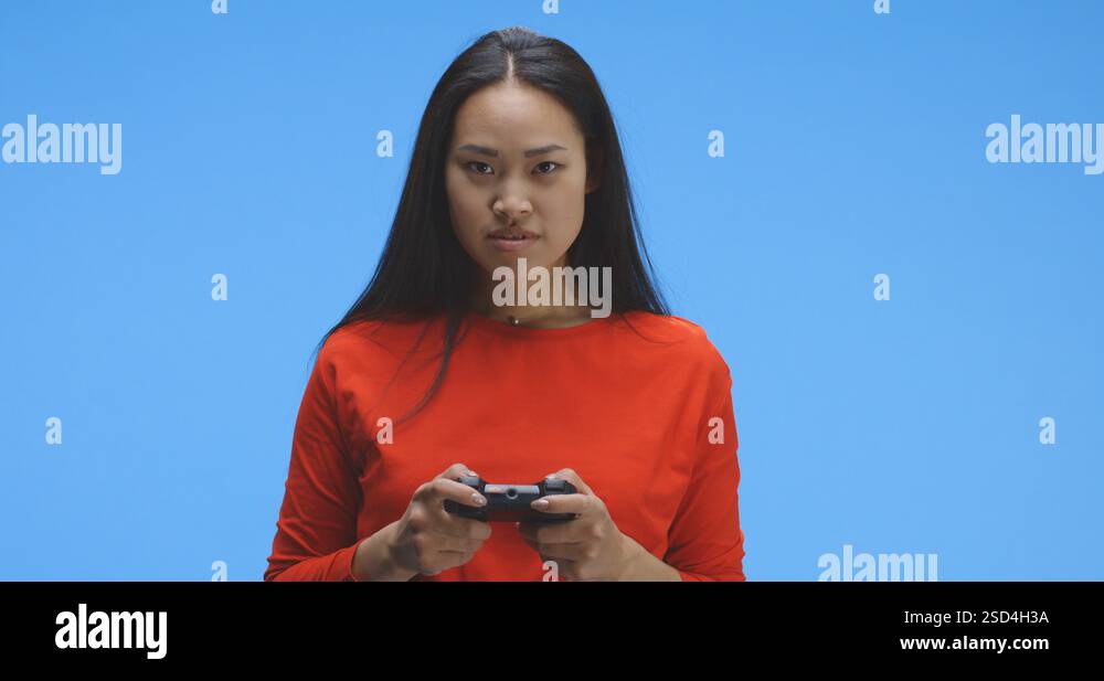 Woman controller game Stock Videos & Footage - HD and 4K Video Clips ...