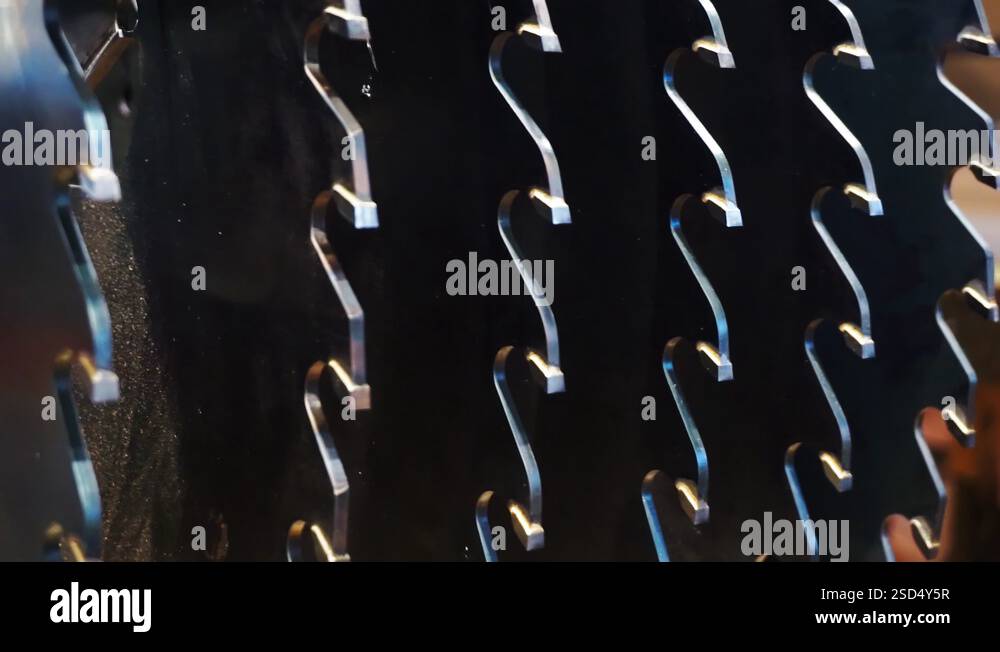 sharp serrated blades of metal circular saws Stock Video Footage - Alamy