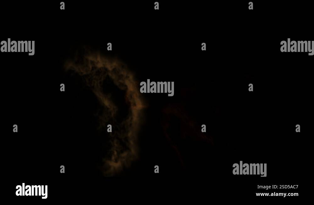 big fire flames ignite and burning on a black background Stock Video ...