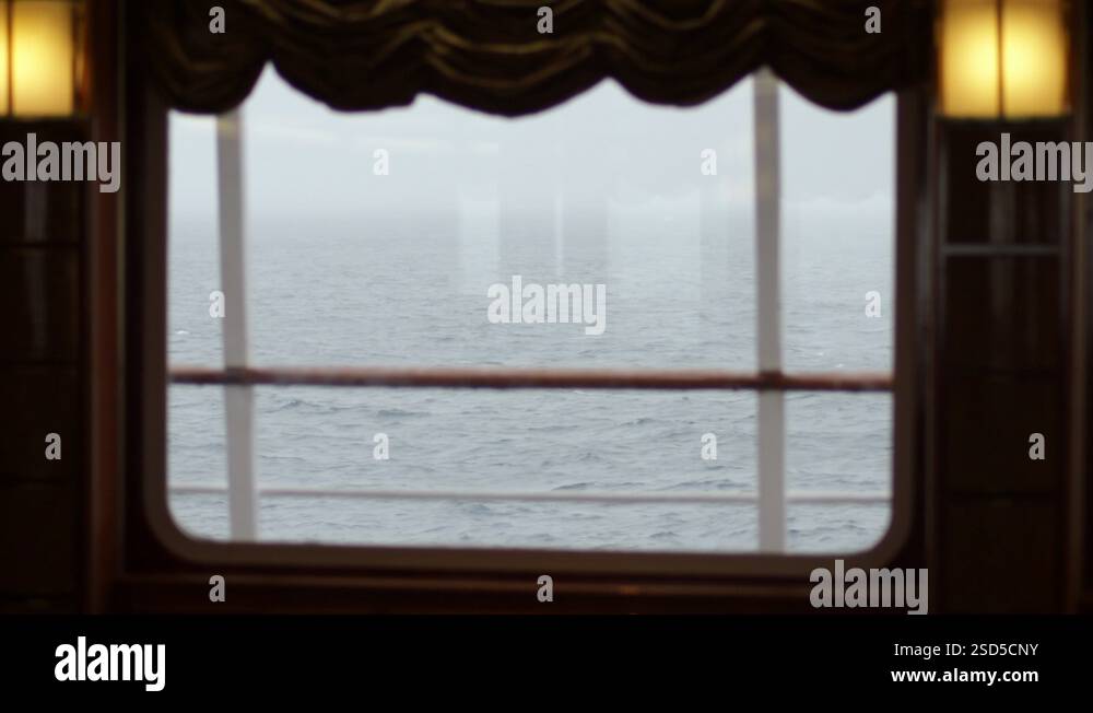 Antarctica, Ship Window, Ocean View Stock Video Footage - Alamy