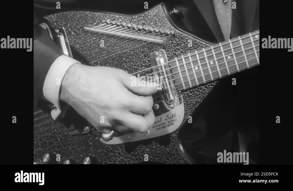 Inventor Of The Electric Sitar plays His Instrument During Recording ...