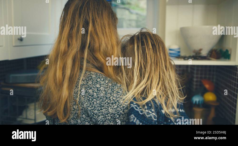 Young mother carrying toddler by the kitchen sink Stock Video Footage ... Young mother carrying toddler by the kitchen sink Stock Video Footage ...
