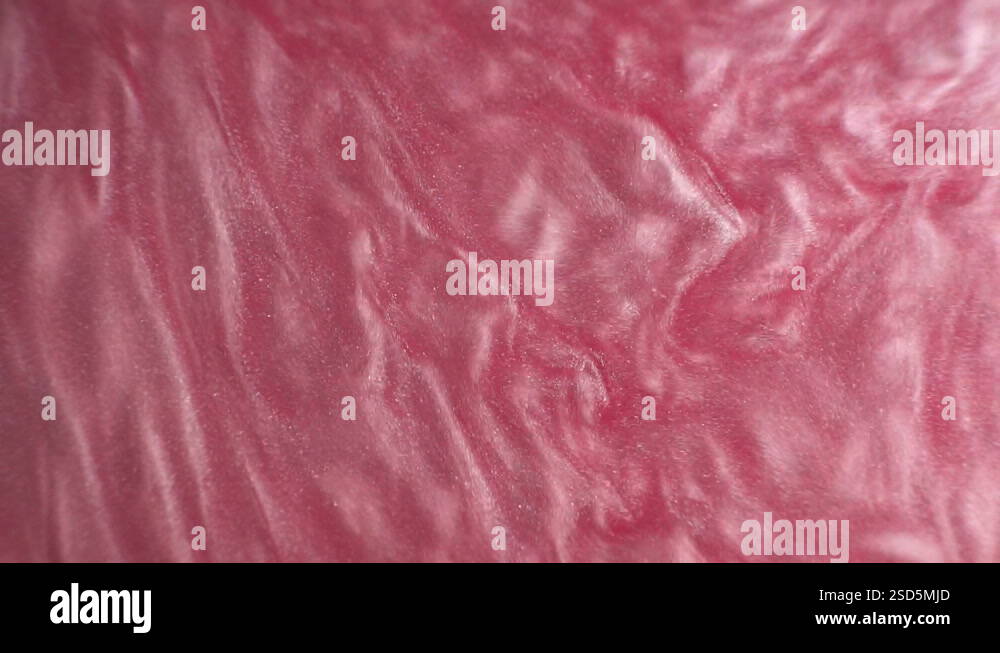 Rheoscopic fluid. Beautiful movement of particles in a liquid ...