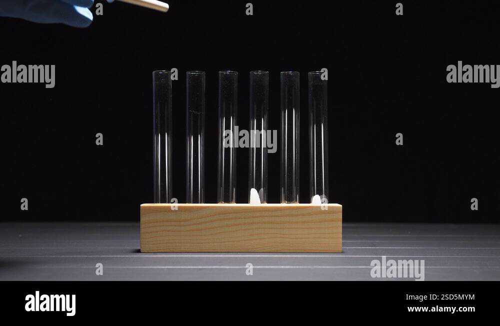 The chemical reaction of dry ice to water Stock Video Footage - Alamy