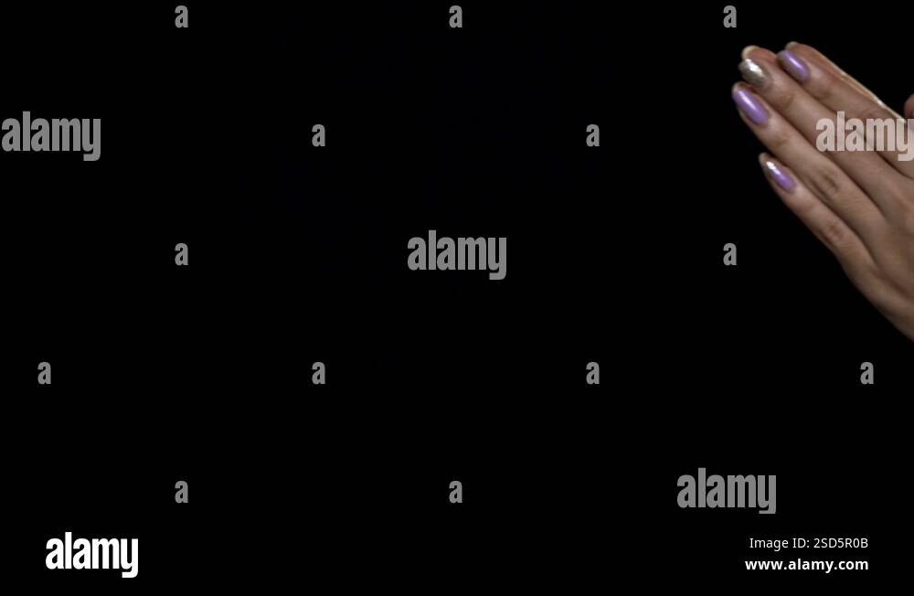 Pastor giving communion bread for congregation Stock Video Footage - Alamy