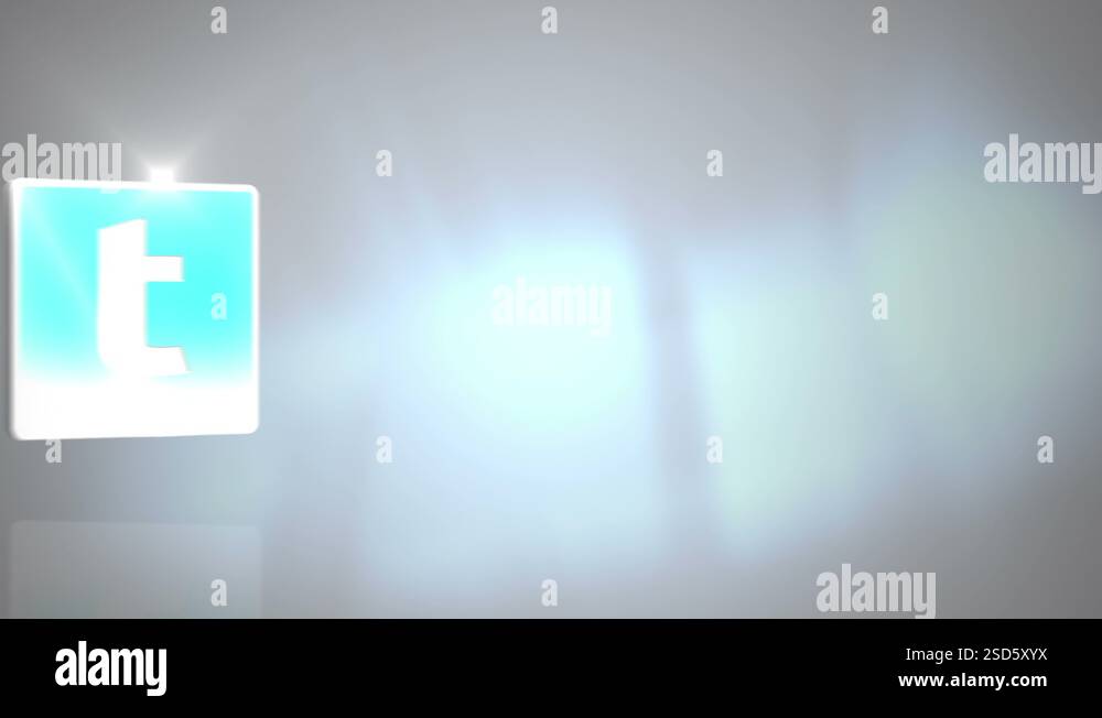 Montage of social media symbols with clips of people using digital ...